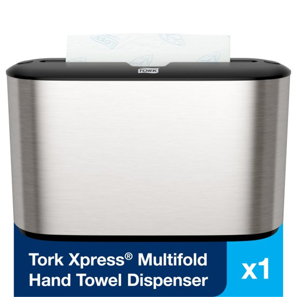 Tork Xpress® H2 Countertop Multifold Hand Towel Dispenser (1 Dispenser ...